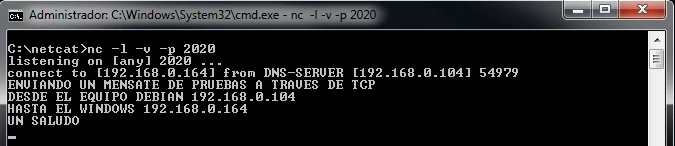 Cómo probar la comunicación TCP y UDP entre dos equipos con Netcat