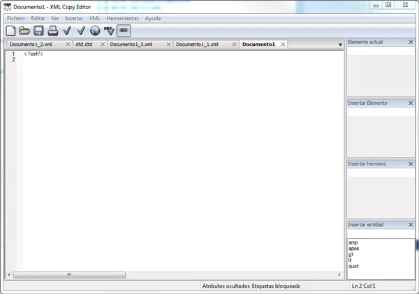 Cómo validar documentos XML, DTDs y SCHEMA con XML Copy Editor