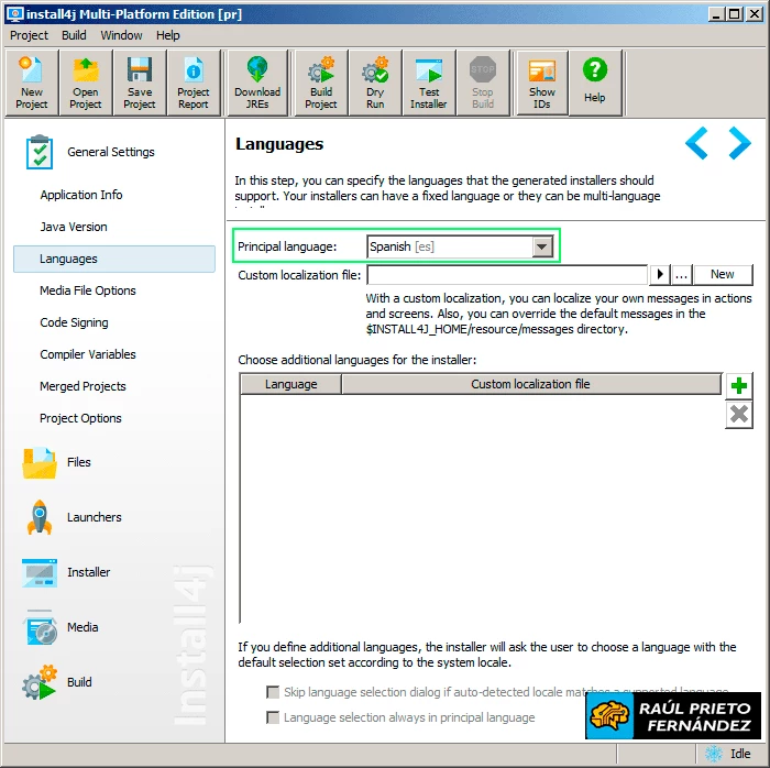 Cómo crear un instalador para aplicaciones Java con Install4j