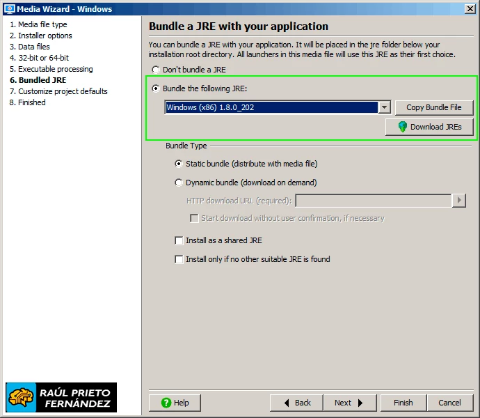Cómo crear un instalador para aplicaciones Java con Install4j