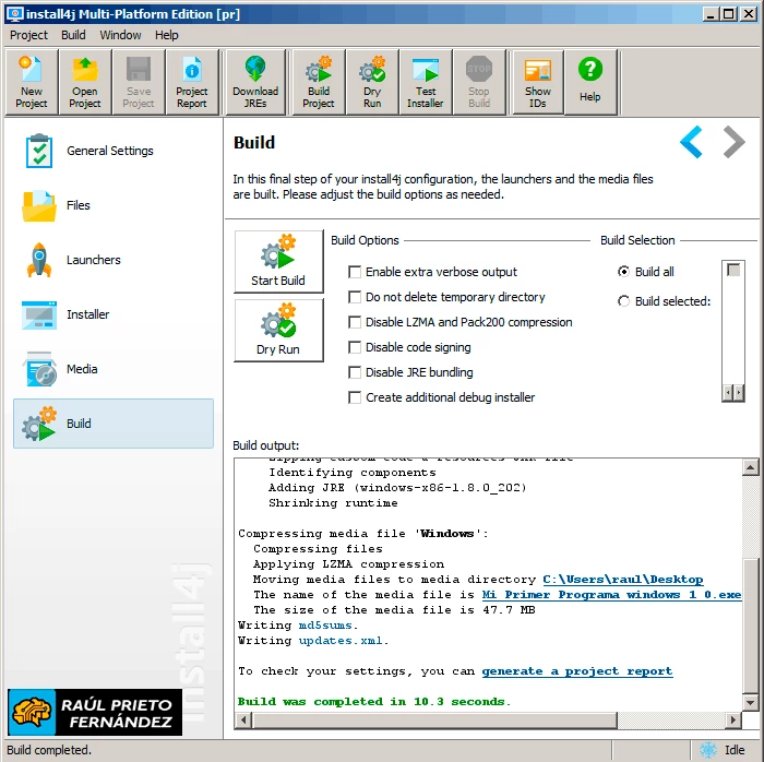 Cómo crear un instalador para aplicaciones Java con Install4j
