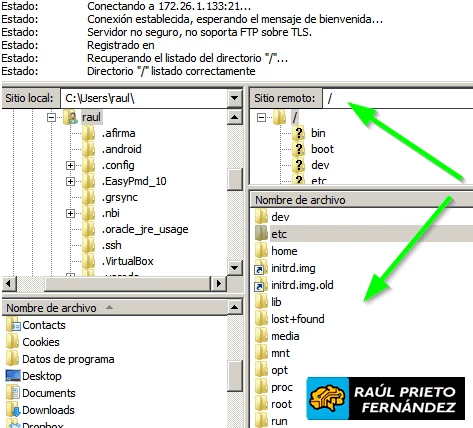 Cómo instalar y configurar ProFTPD en GNU/Linux Debian