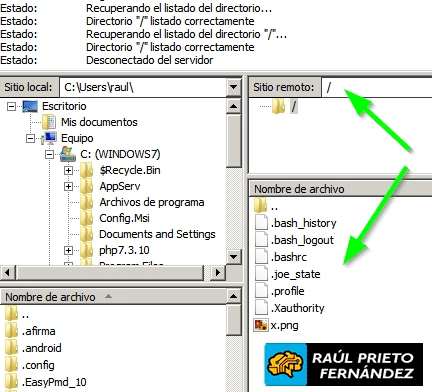 Cómo instalar y configurar ProFTPD en GNU/Linux Debian
