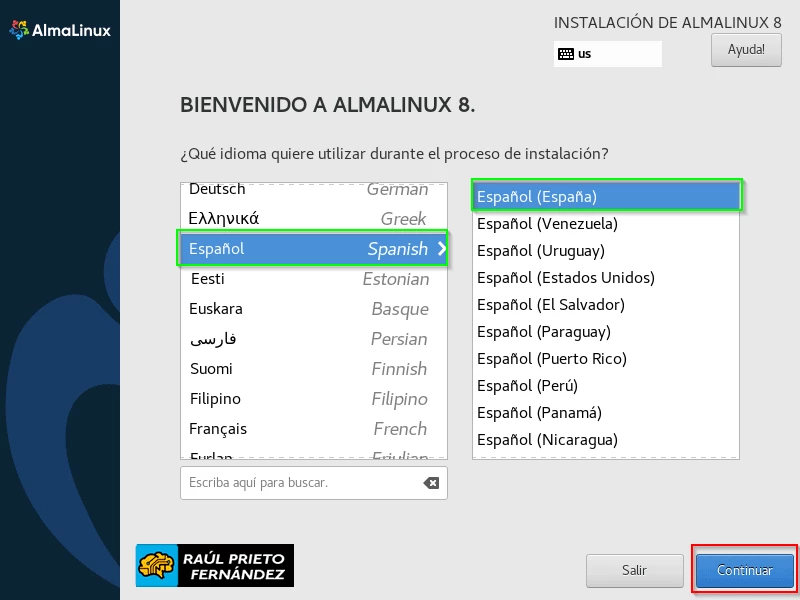 Cómo instalar Alma Linux