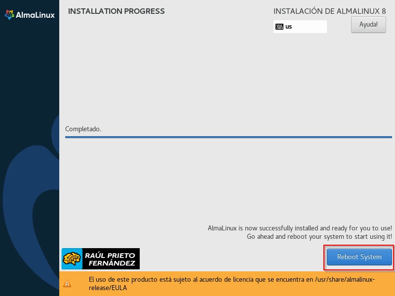 Cómo instalar Alma Linux
