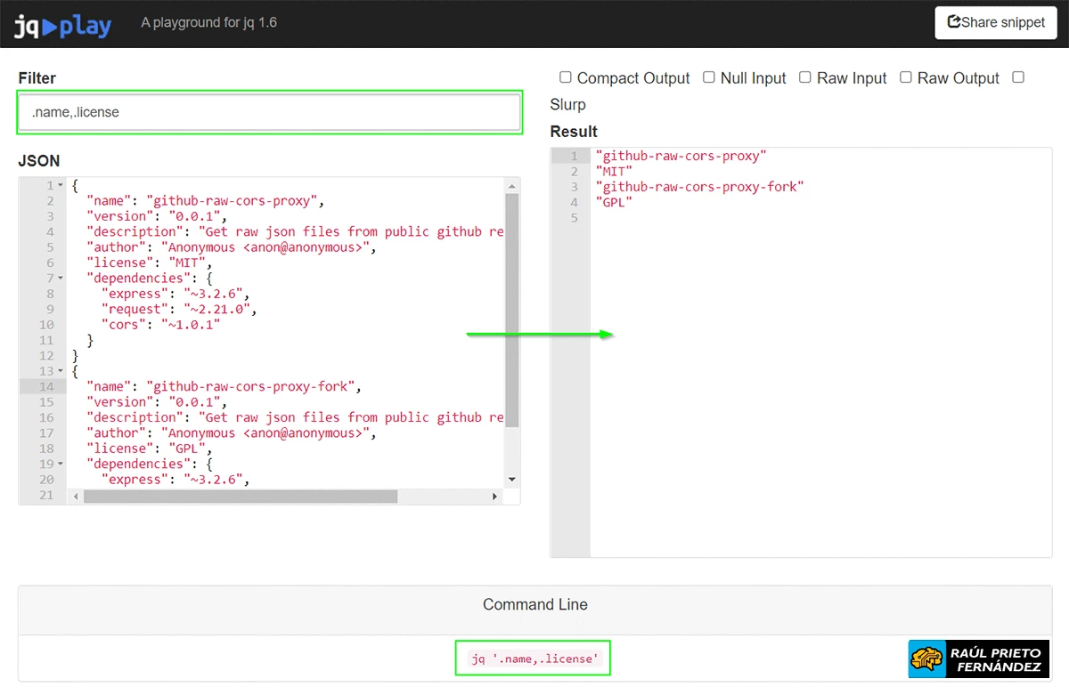 Cómo manejar ficheros JSON con JQ