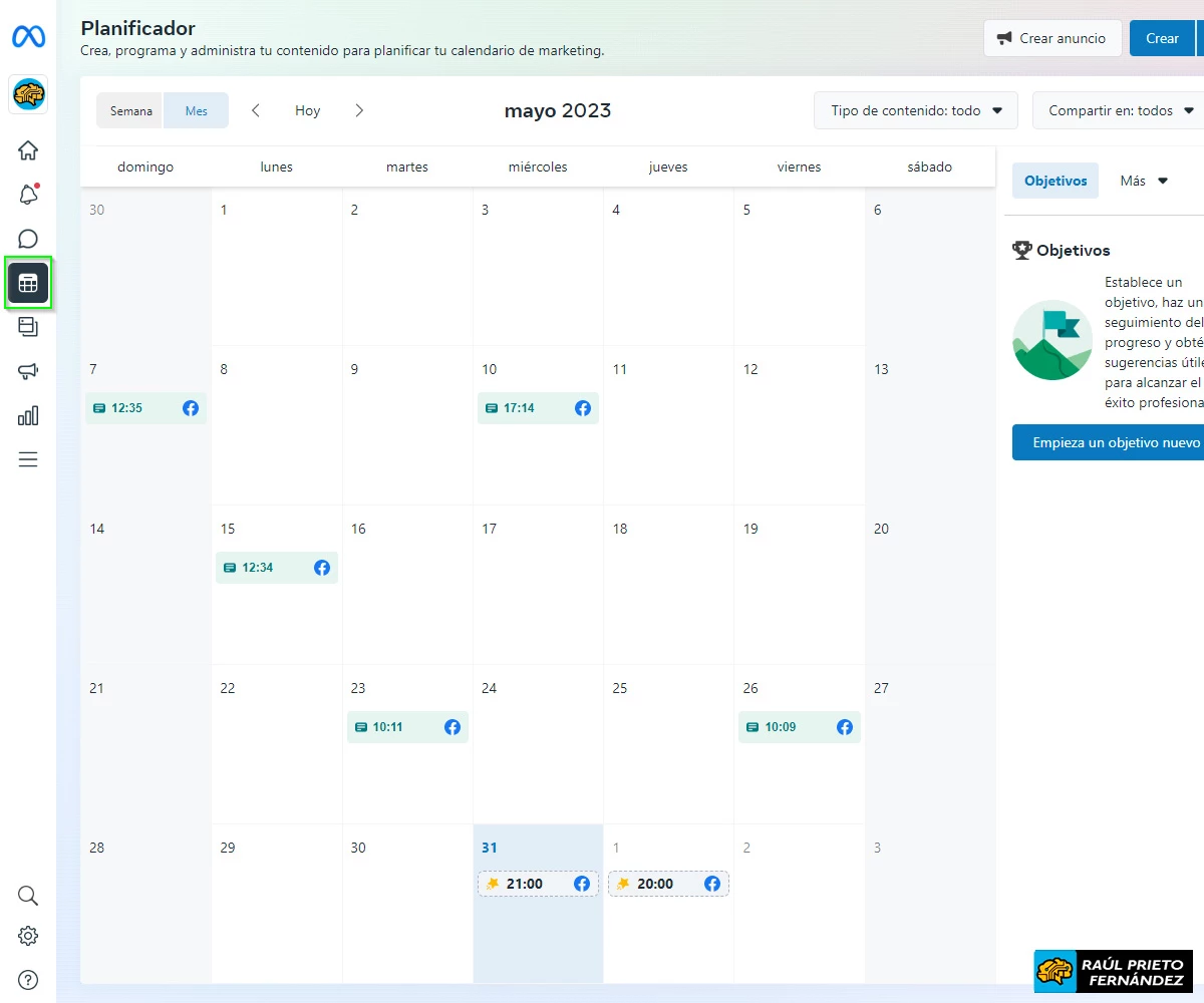 Cómo programar tus publicaciones en Redes Sociales