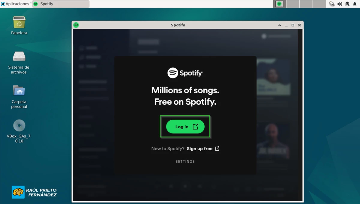 Cómo instalar Spotify en GNU/Linux Debian