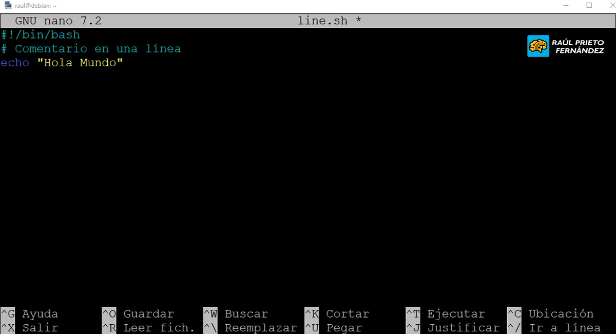 Cómo agregar comentarios en Bash