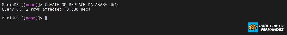 Cómo Crear Una Base De Datos En Mysqlmariadb