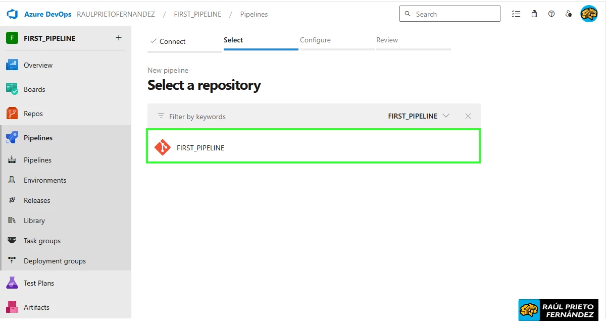 Cómo crear tu primera pipeline en Azure DevOps