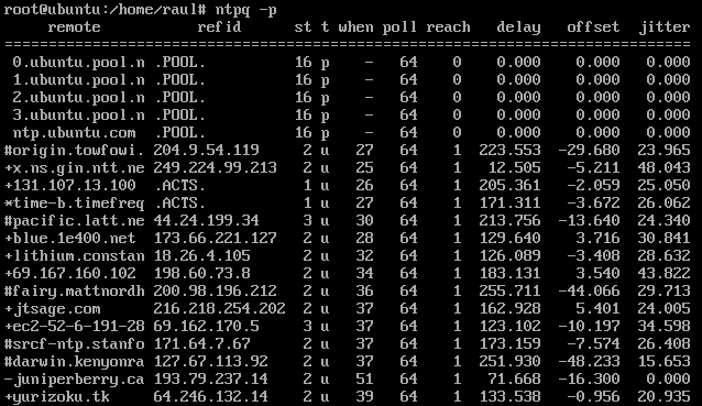 Cómo instalar un servidor de NTP en GNU/Linux Ubuntu Server
