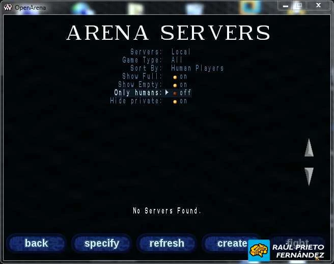 Cómo montar un servidor dedicado de Openarena en GNU/Linux Debian