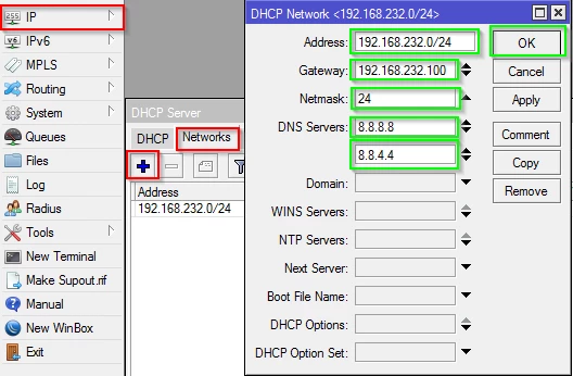 Cómo configurar MikroTik RouterOS para compartir el acceso a Internet